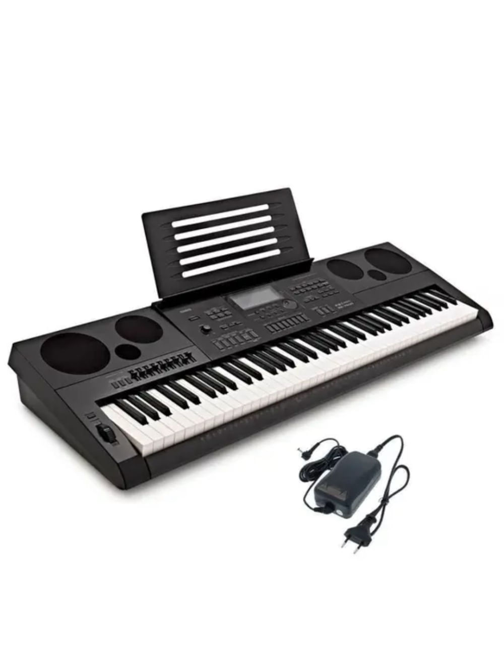 Teclado Casio Wk7600 Preto - Loja do Cooperado